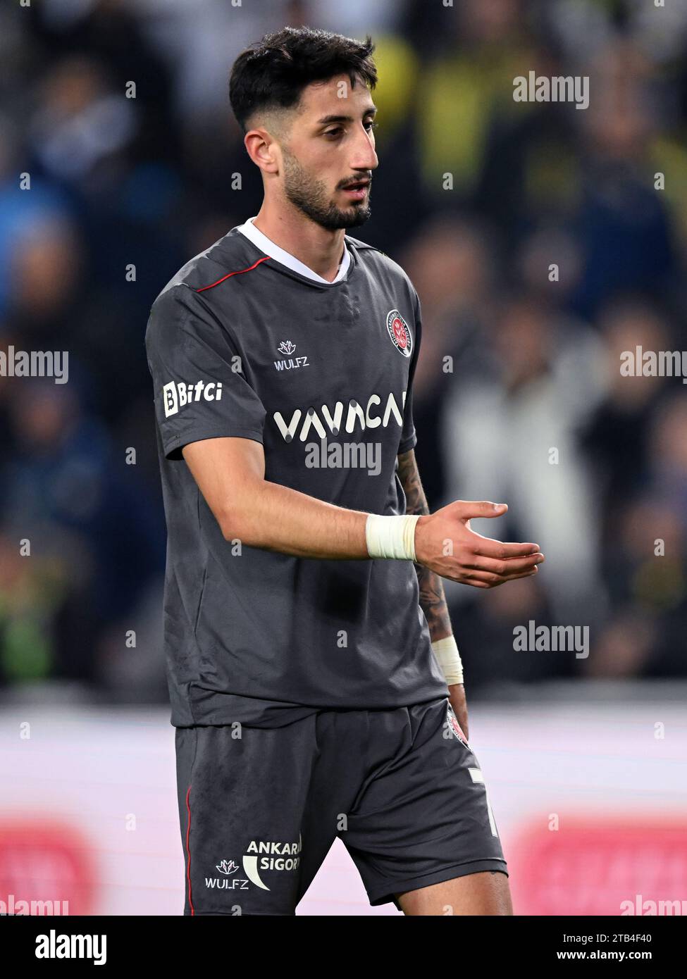 ISTANBUL - Can Keles of Vavacars Fatih Karagumruk during the Turkish ...