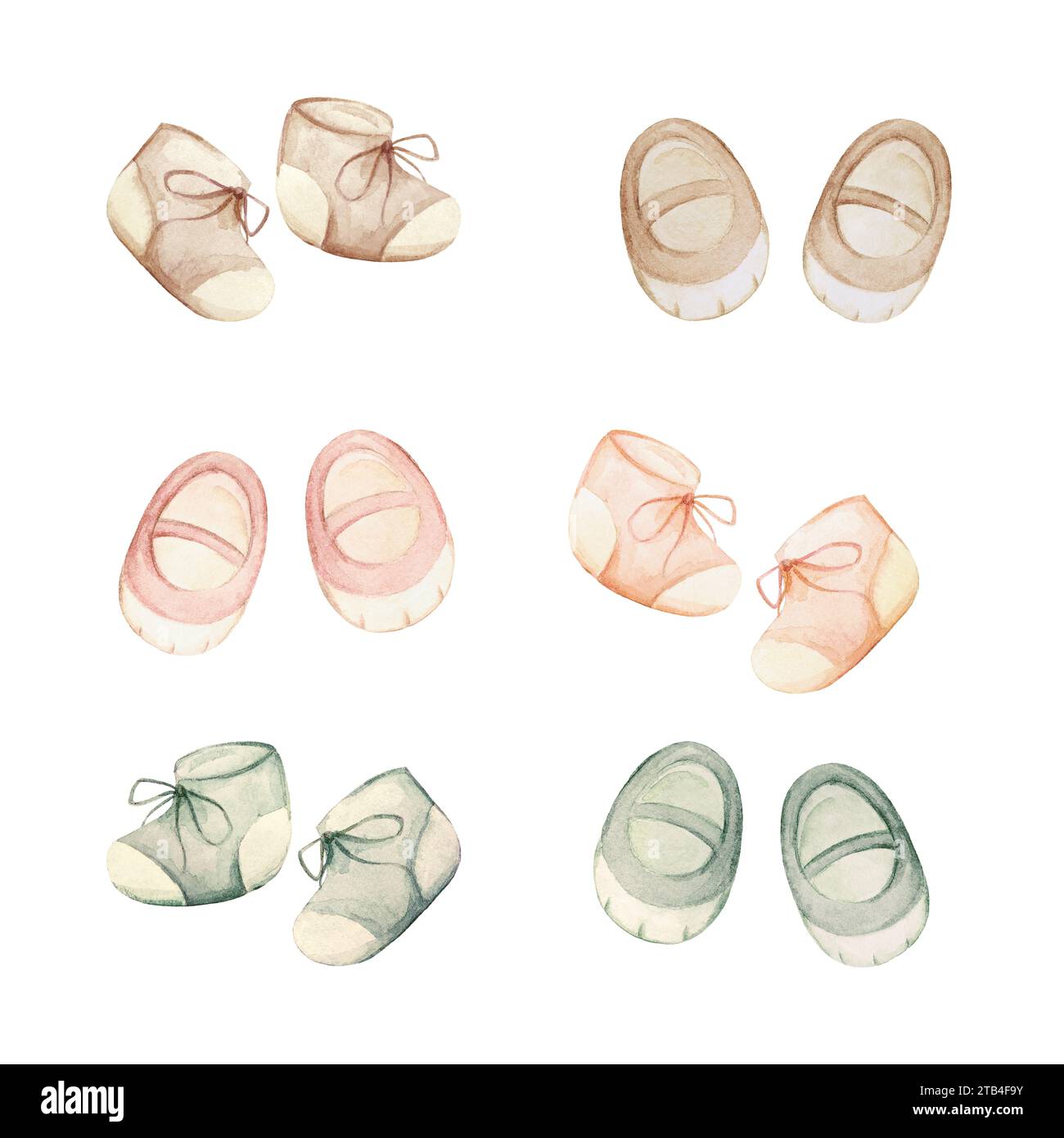 Baby Booties Clip Art