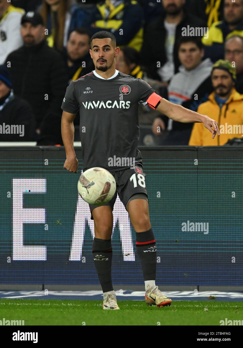 ISTANBUL - Munir Mercan of Vavacars Fatih Karagumruk during the Turkish ...