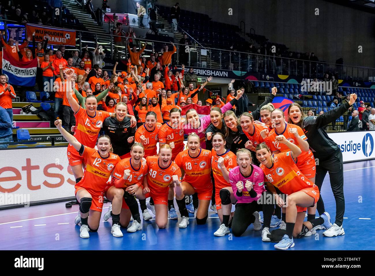 FREDRIKSHAVN, DENMARK - DECEMBER 4: Laura van der Heijden of the ...