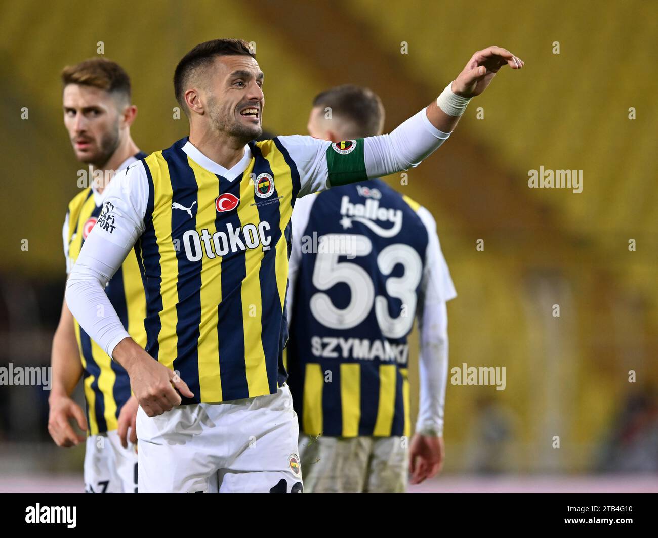 ISTANBUL - Dusan Tadic of Fenerbahce SK during the Turkish Superlig ...