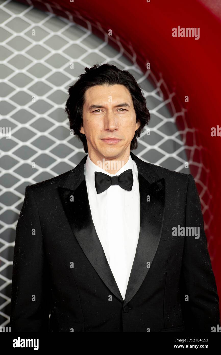 London, UK, Monday, 4th December 2023 Adam Driver arrives at the ...