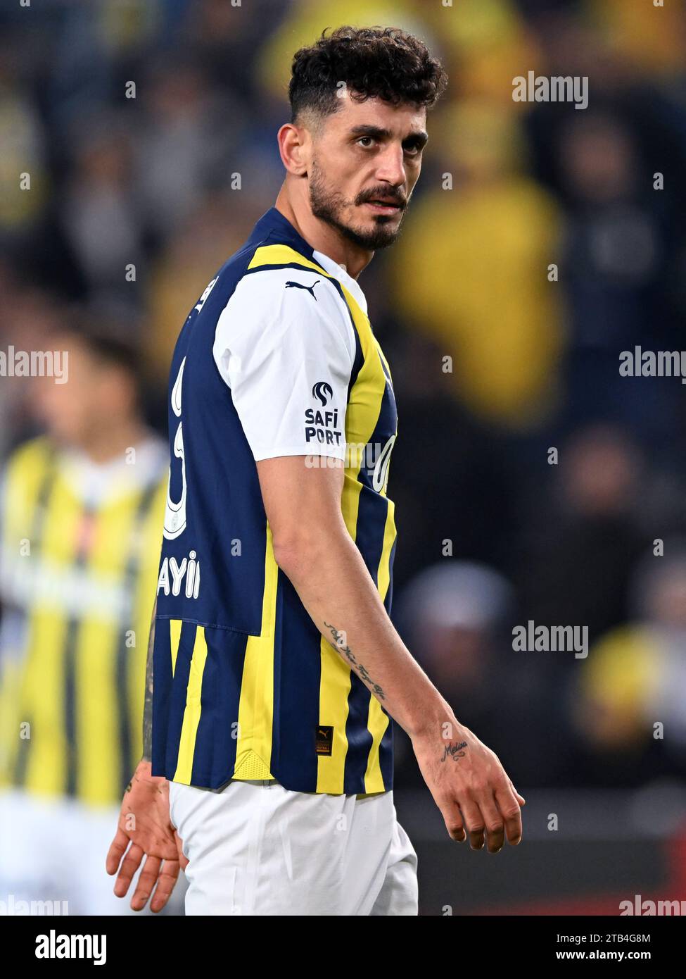 ISTANBUL - Samet Akaydin of Fenerbahce SK during the Turkish Superlig ...