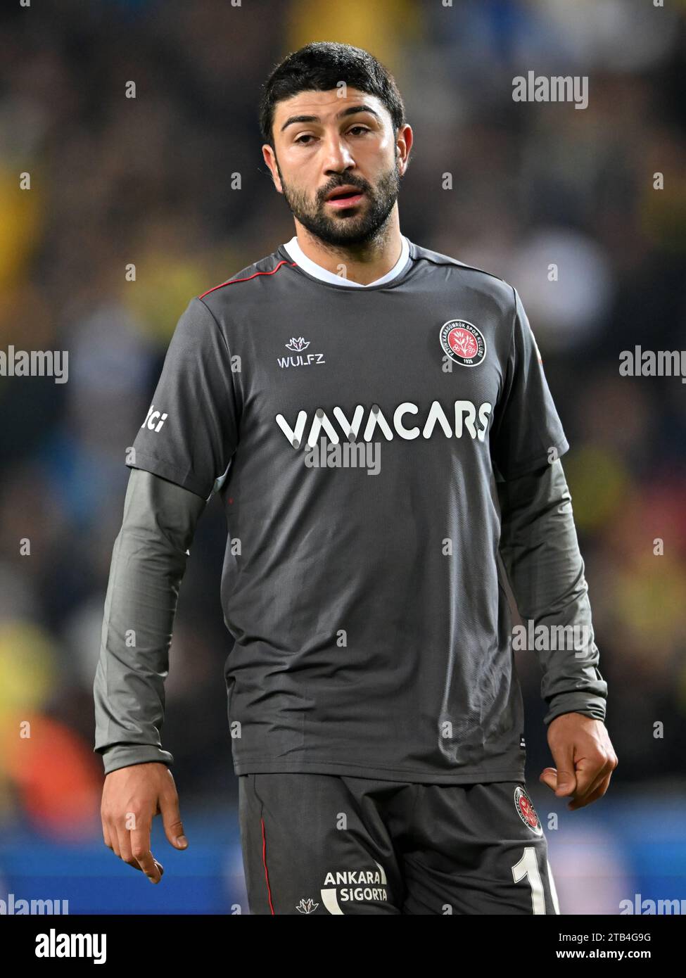 ISTANBUL - Guven Yalcin of Vavacars Fatih Karagumruk during the Turkish ...