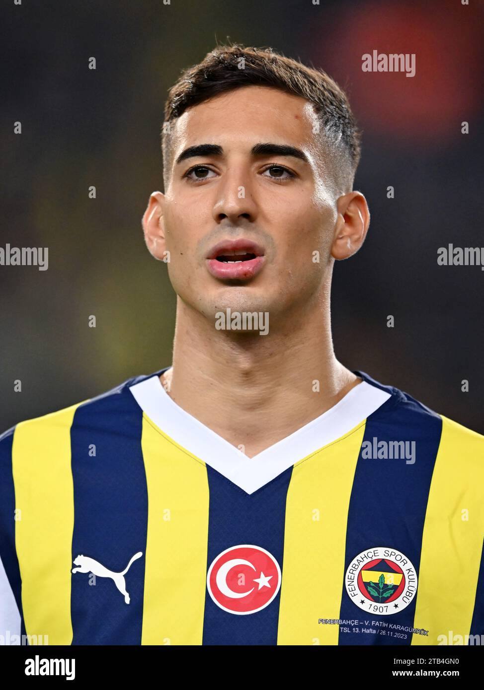 ISTANBUL - Mert Muldur of Fenerbahce SK during the Turkish Superlig ...