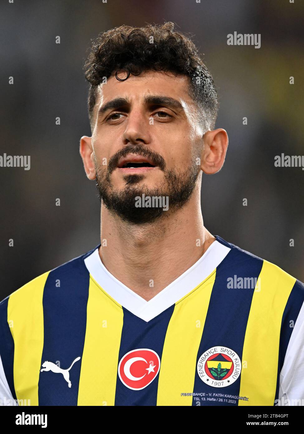 ISTANBUL - Samet Akaydin of Fenerbahce SK during the Turkish Superlig ...