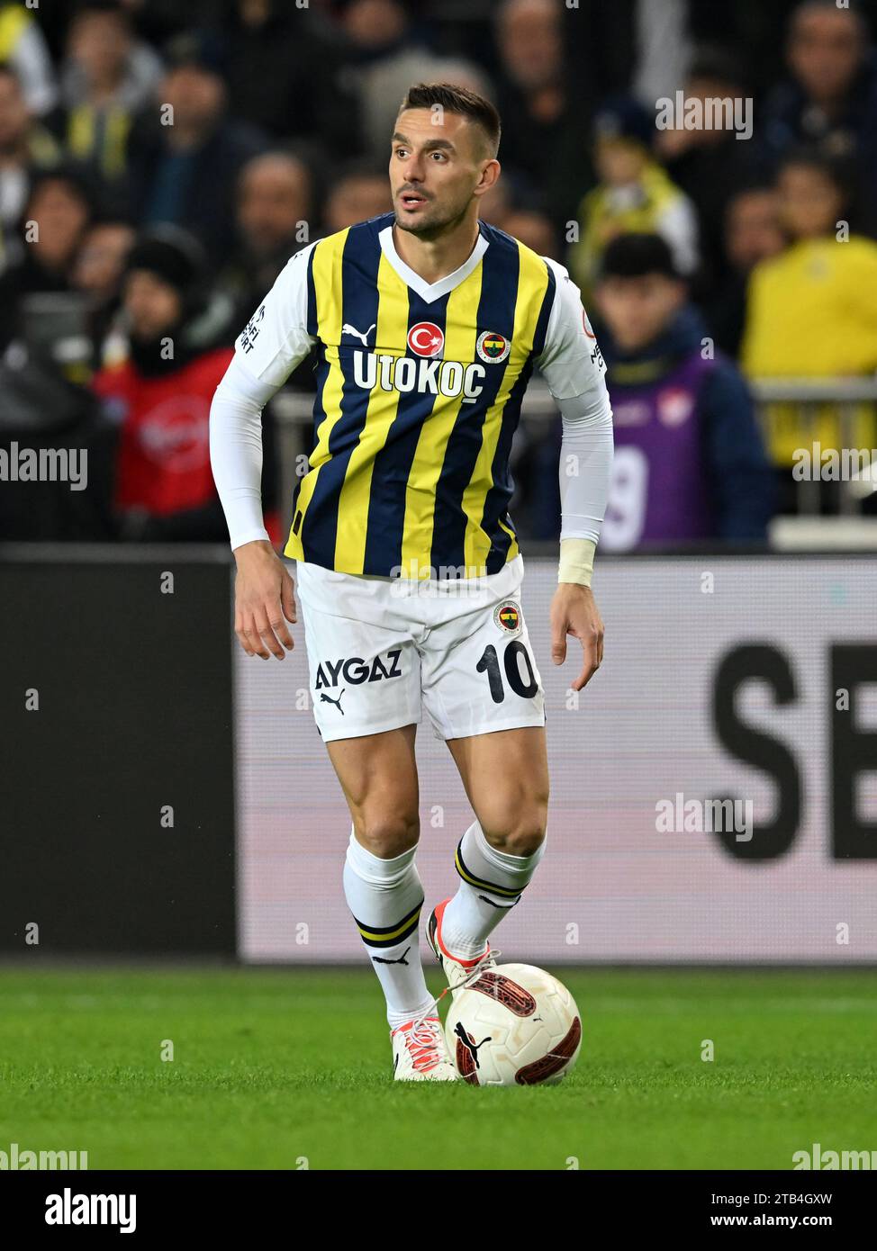 ISTANBUL - Dusan Tadic of Fenerbahce SK during the Turkish Superlig ...
