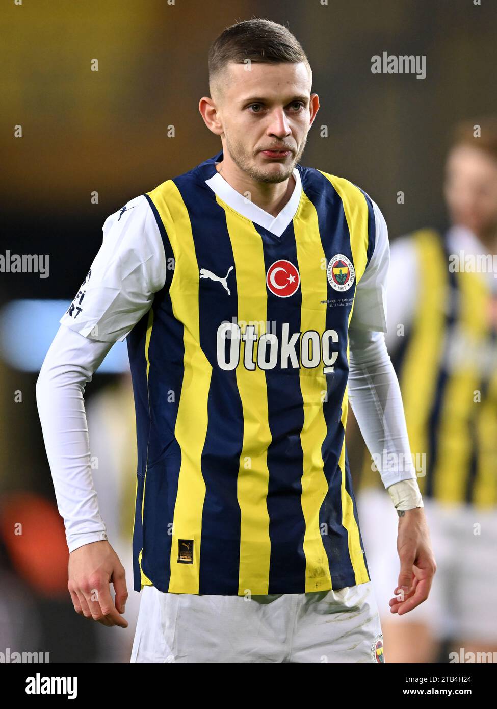 ISTANBUL - Sebastian Szymanski of Fenerbahce SK during the Turkish ...