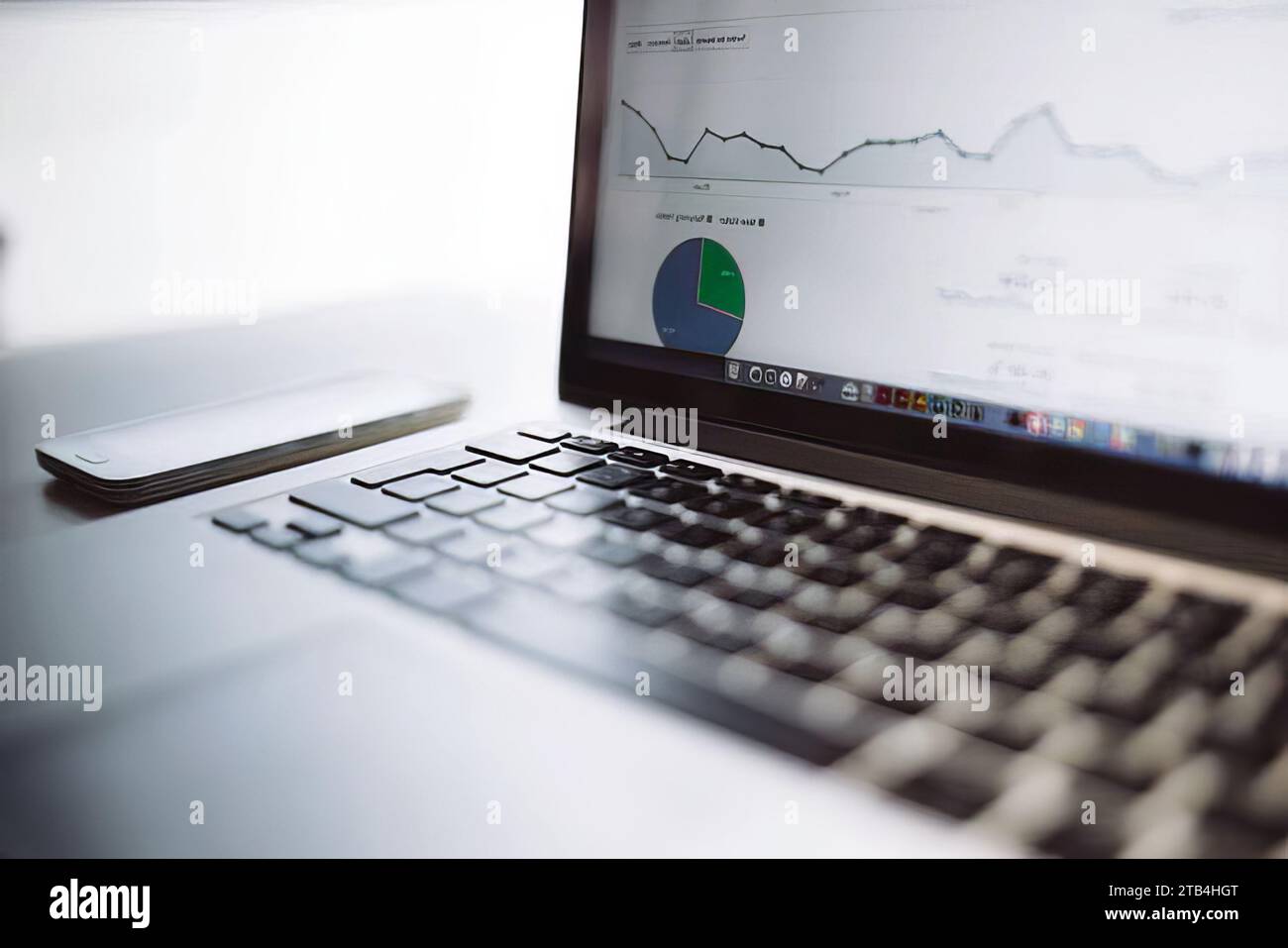 Empty laptop screen mockup template, laptop display Stock Photo - Alamy