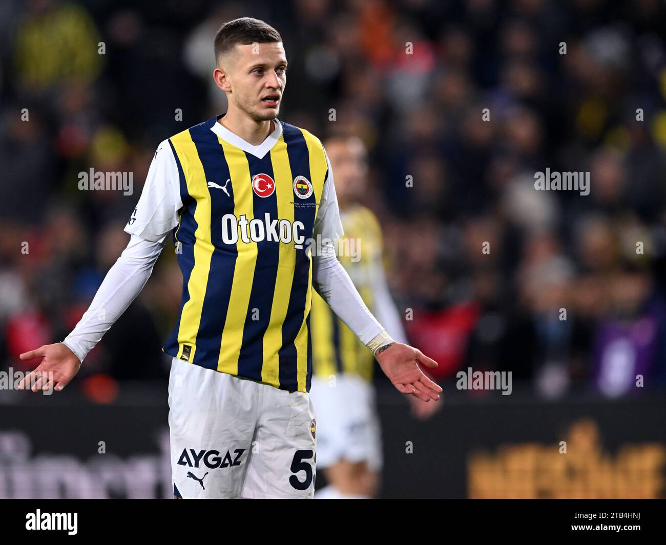 ISTANBUL - Sebastian Szymanski of Fenerbahce SK during the Turkish ...
