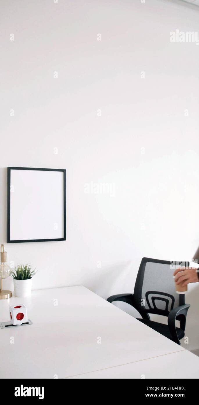 Mockup template for banners and other design purposes, empty blank ...