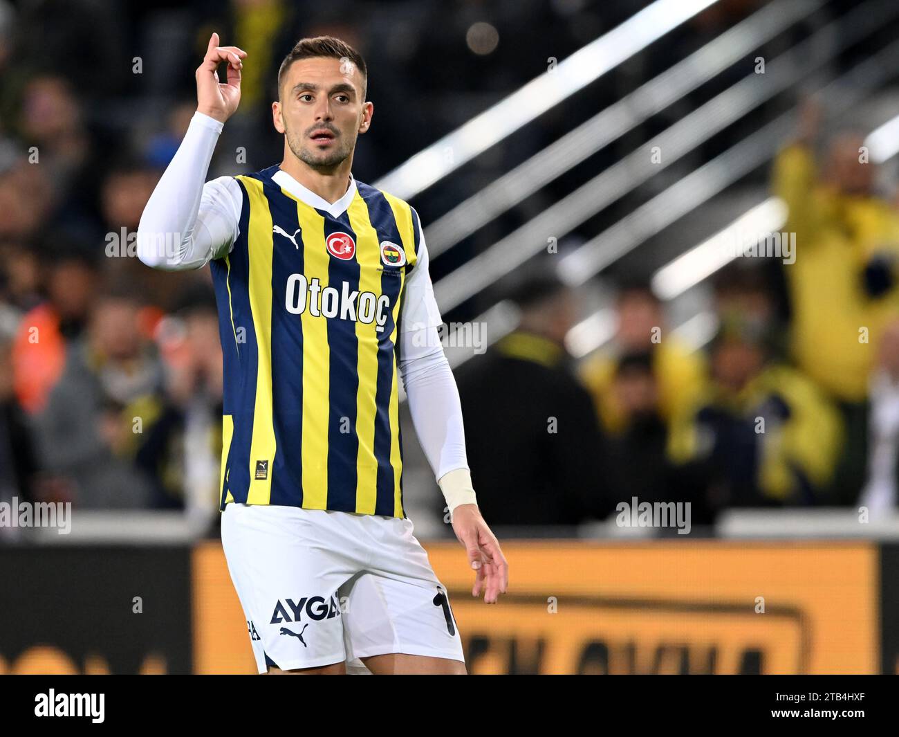 ISTANBUL - Dusan Tadic of Fenerbahce SK during the Turkish Superlig ...
