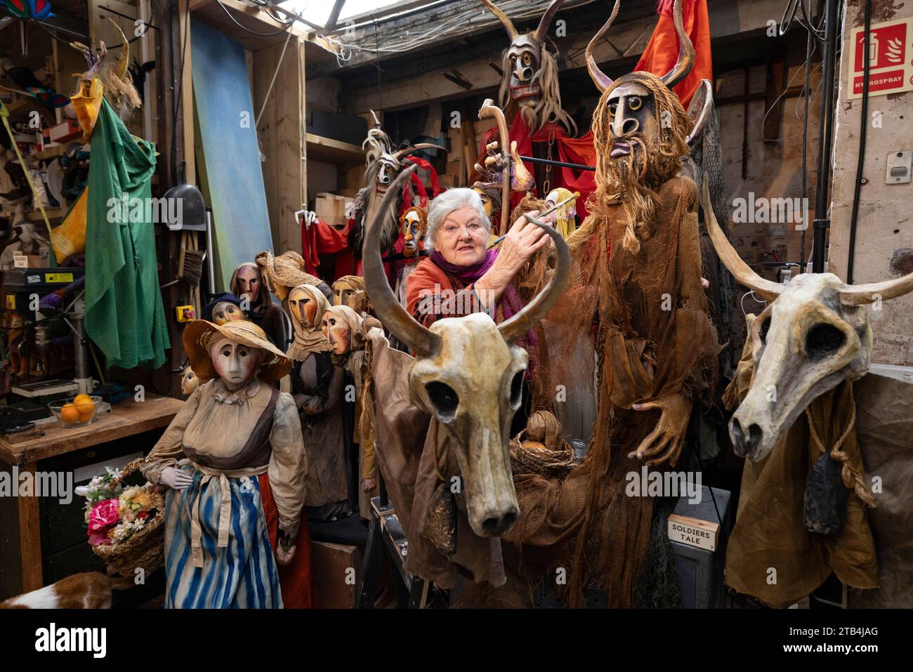 Renowned puppetry artist Lyndie Wright opens her workshop showcasing ...