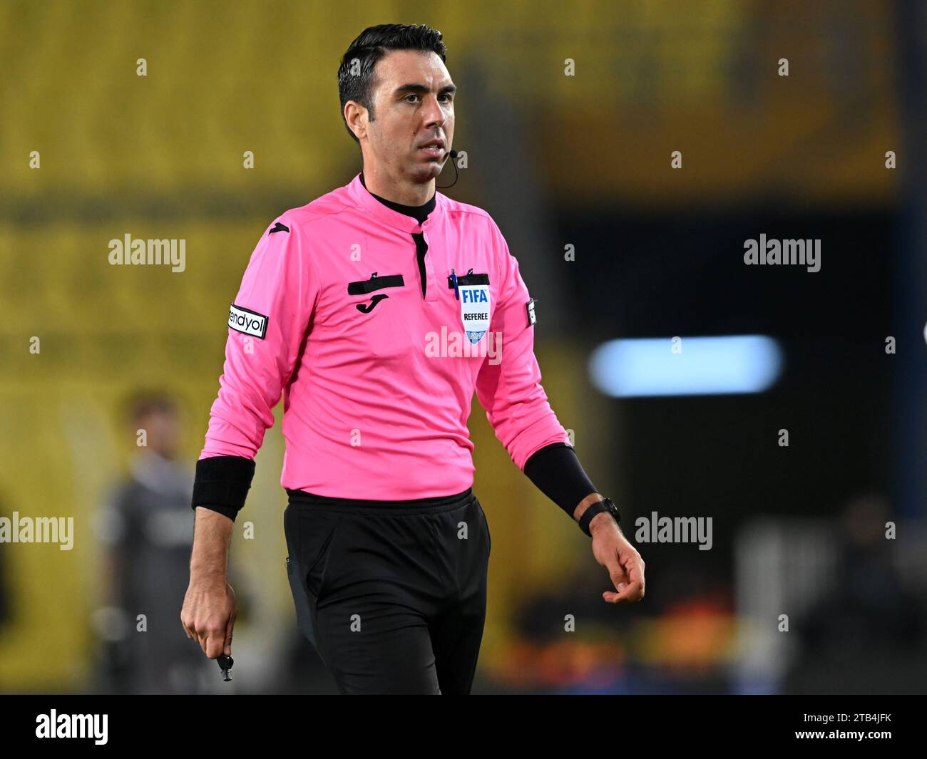 ISTANBUL - Referee Arda Kardesler during the Turkish Superlig match ...