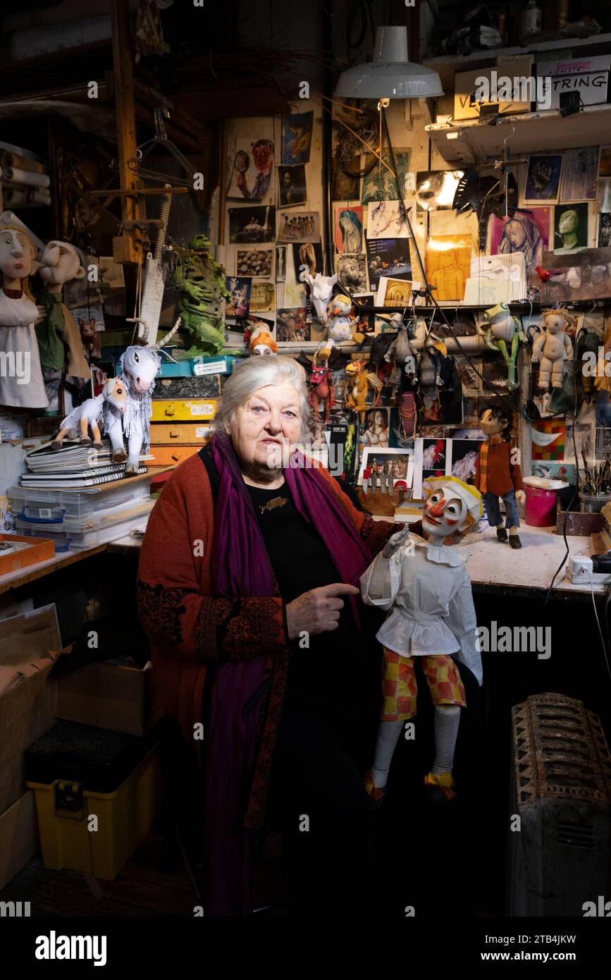 Renowned puppetry artist Lyndie Wright opens her workshop showcasing ...