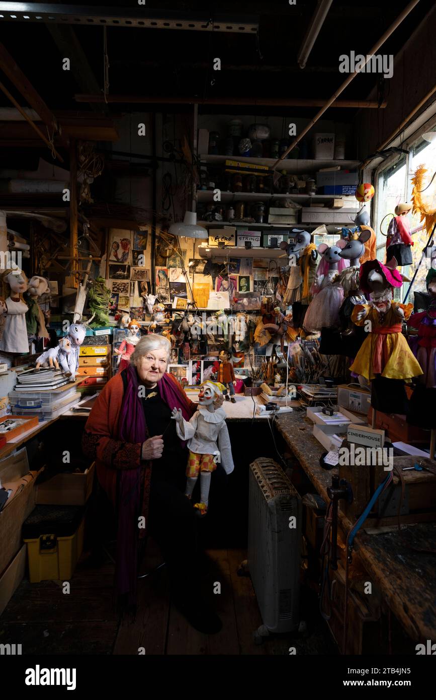 Renowned puppetry artist Lyndie Wright opens her workshop showcasing ...