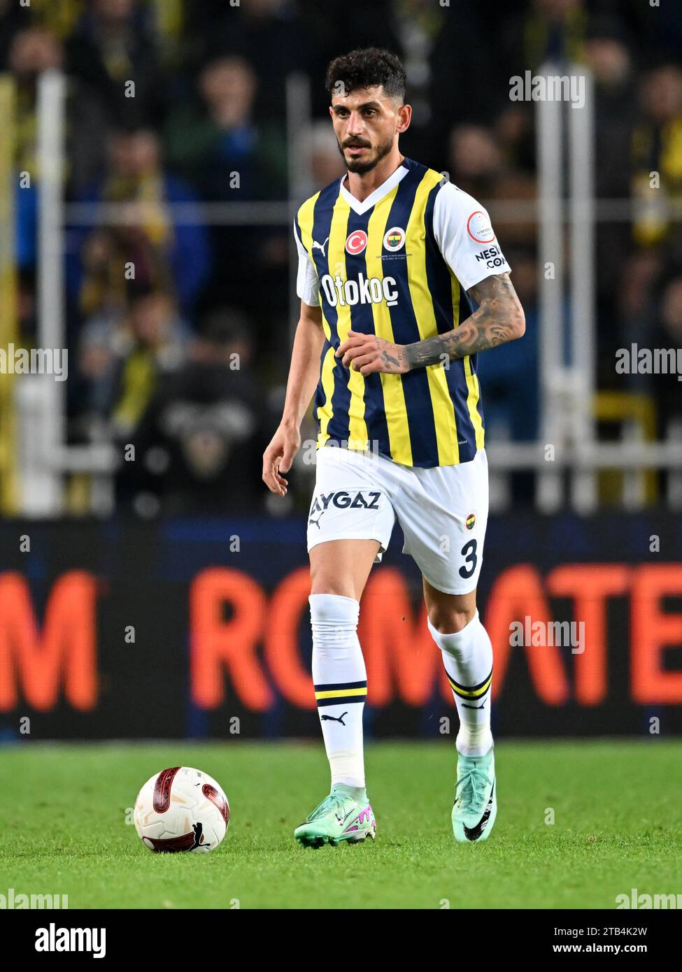 ISTANBUL - Samet Akaydin of Fenerbahce SK during the Turkish Superlig ...