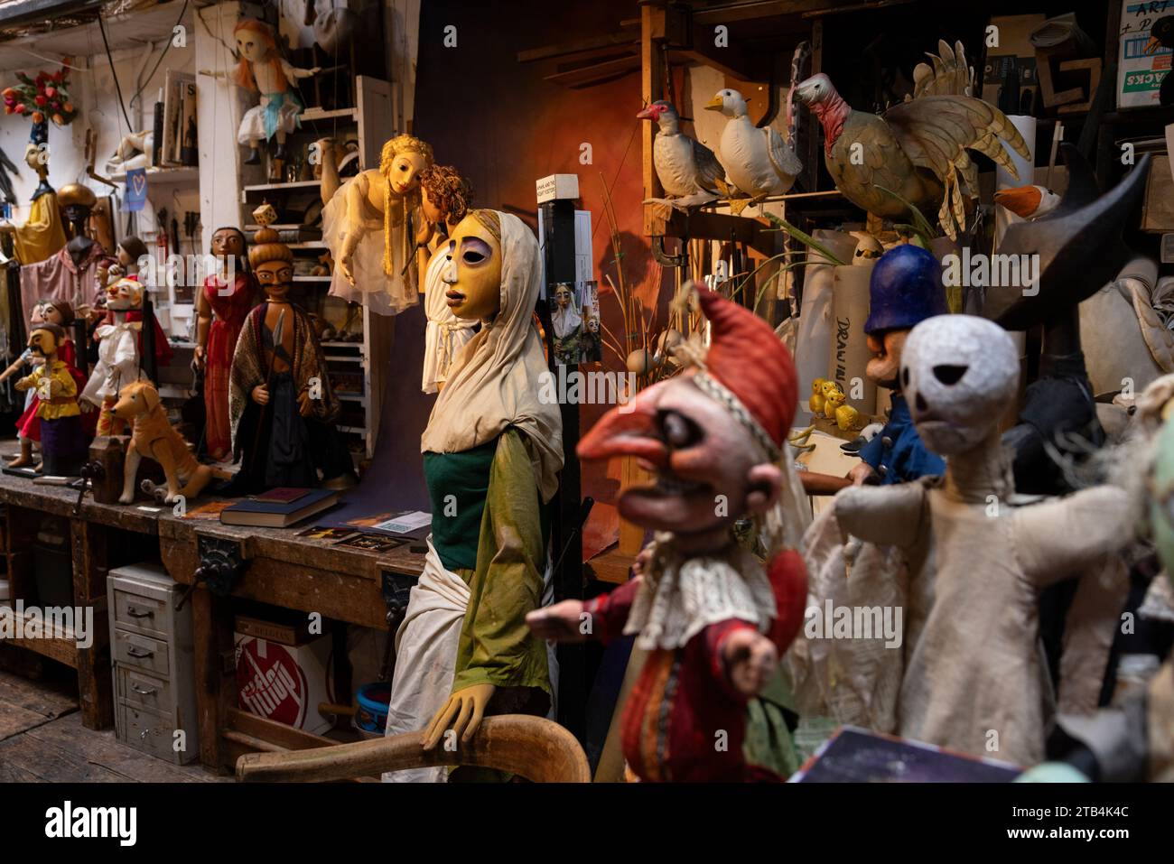Renowned puppetry artist Lyndie Wright opens her workshop showcasing ...