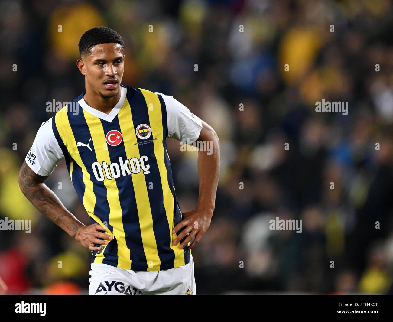 ISTANBUL - Jayden Oosterwolde of Fenerbahce SK during the Turkish ...