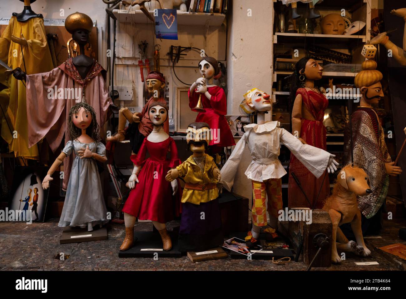 Renowned puppetry artist Lyndie Wright opens her workshop showcasing ...