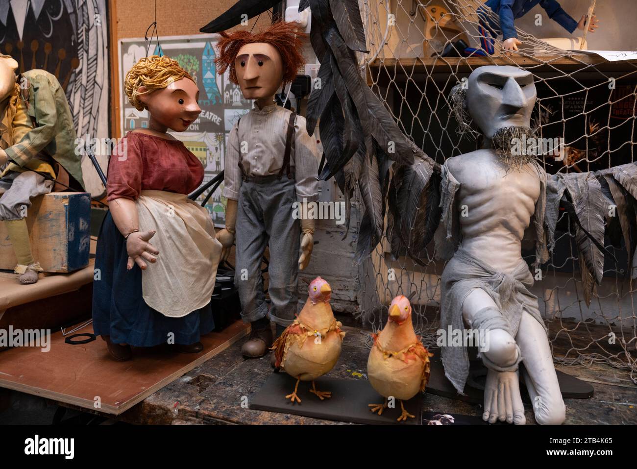 Renowned puppetry artist Lyndie Wright opens her workshop showcasing ...