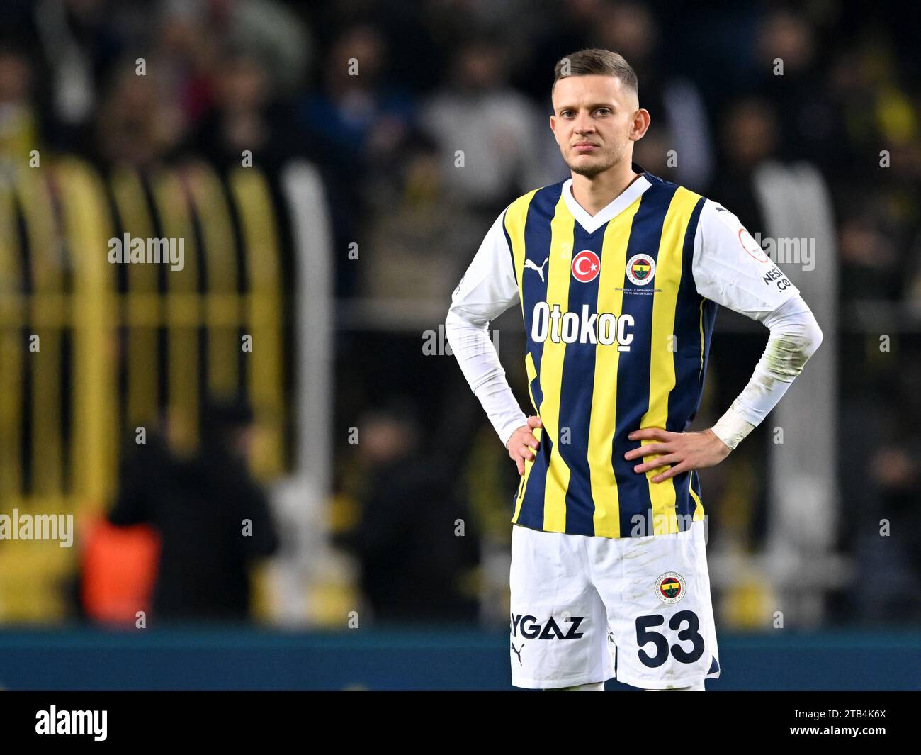 ISTANBUL - Sebastian Szymanski of Fenerbahce SK during the Turkish ...