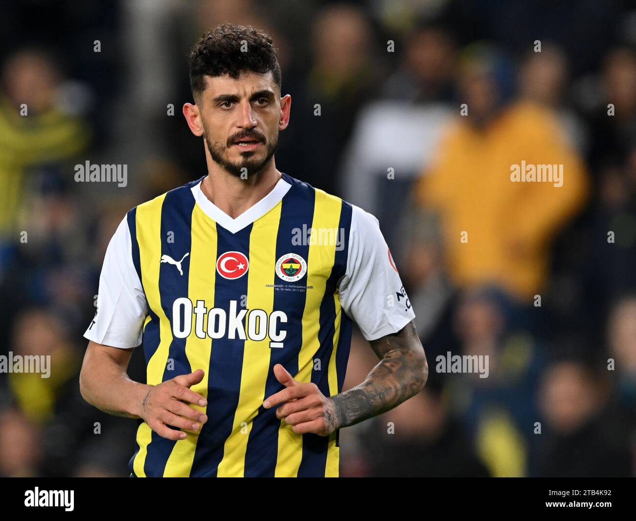 ISTANBUL - Samet Akaydin of Fenerbahce SK during the Turkish Superlig ...