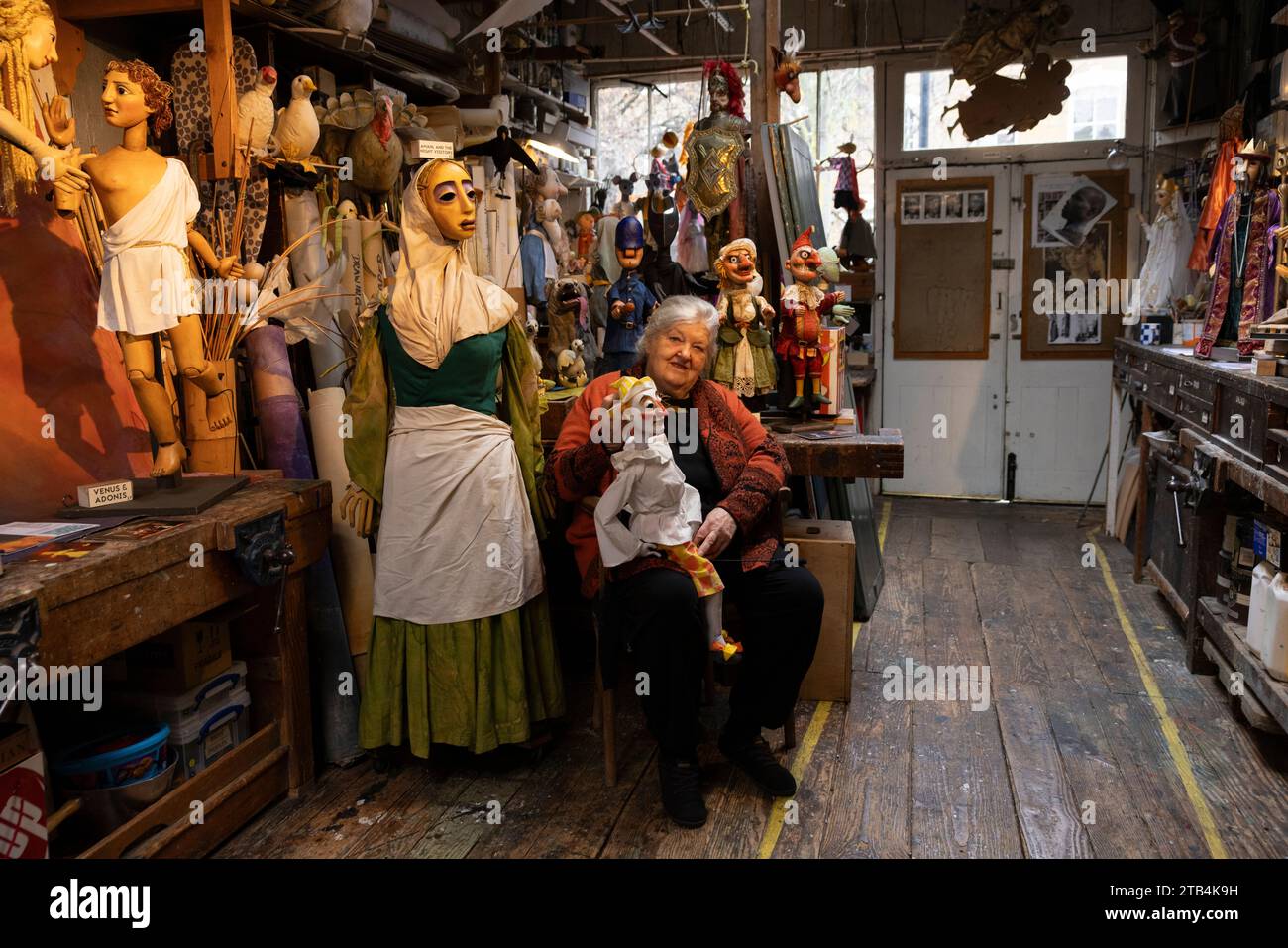 Renowned puppetry artist Lyndie Wright opens her workshop showcasing ...