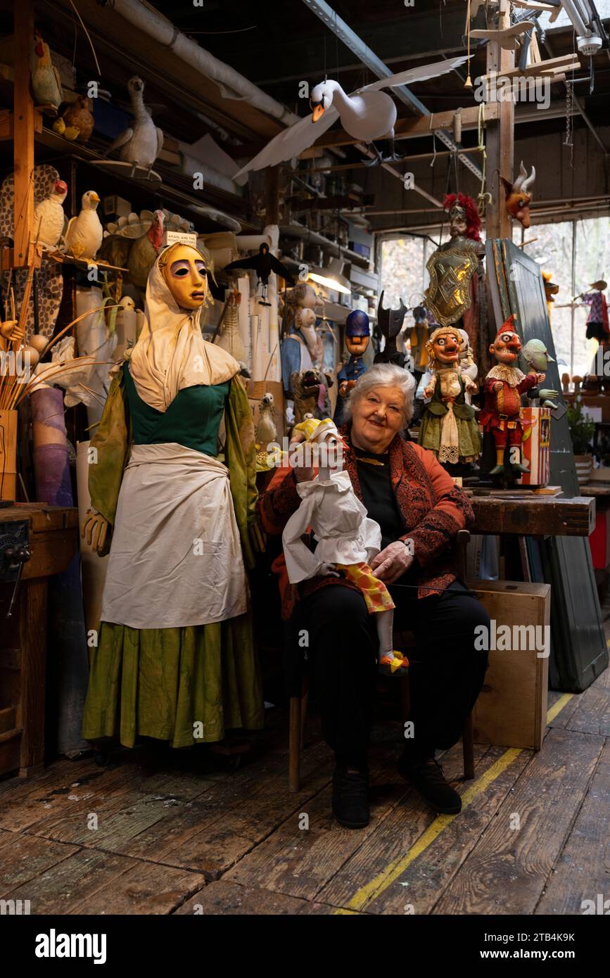 Renowned puppetry artist Lyndie Wright opens her workshop showcasing ...