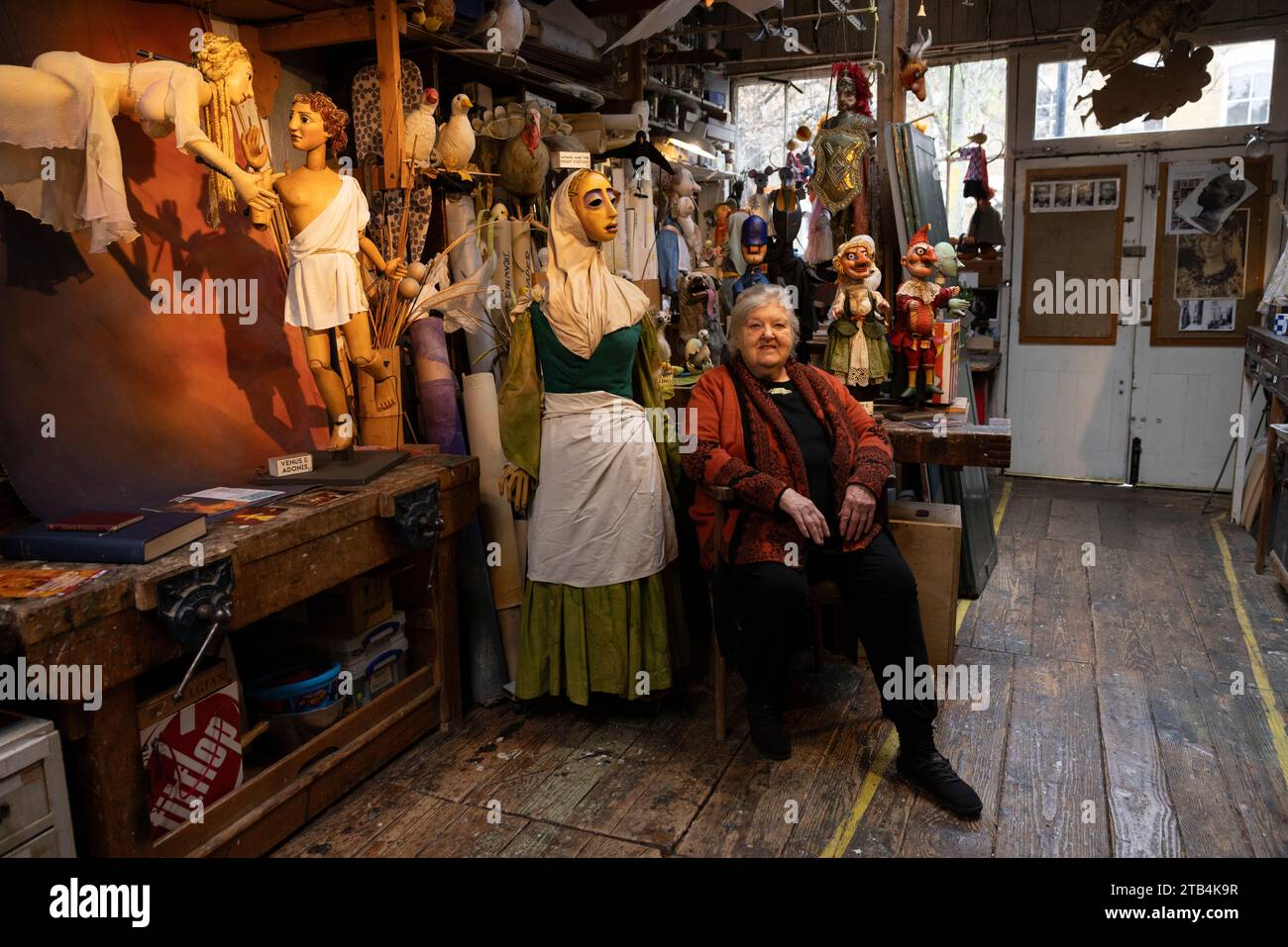 Renowned puppetry artist Lyndie Wright opens her workshop showcasing ...