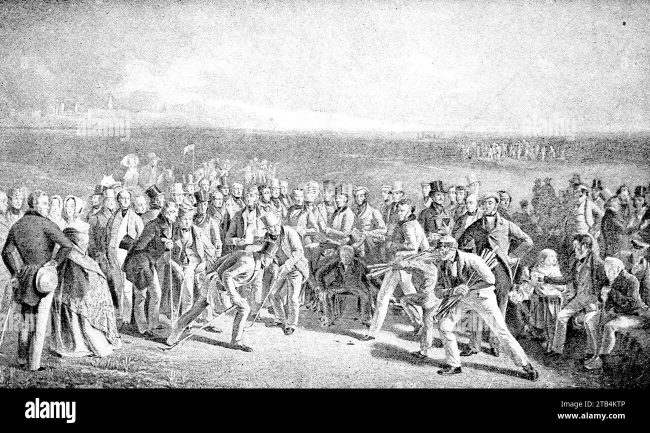 Victorian sport painting hi-res stock photography and images - Alamy