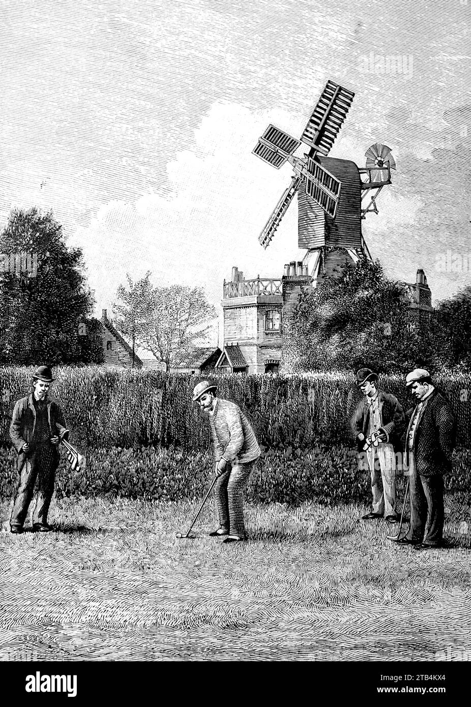 Scottish windmill Black and White Stock Photos & Images - Alamy