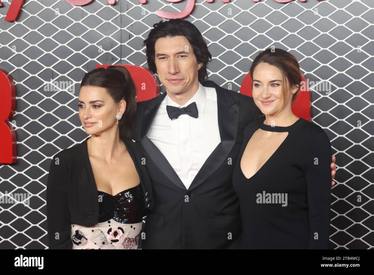 Penelope Cruz, Adam Driver and Shailene Woodley, Ferrari Sky Premiere ...