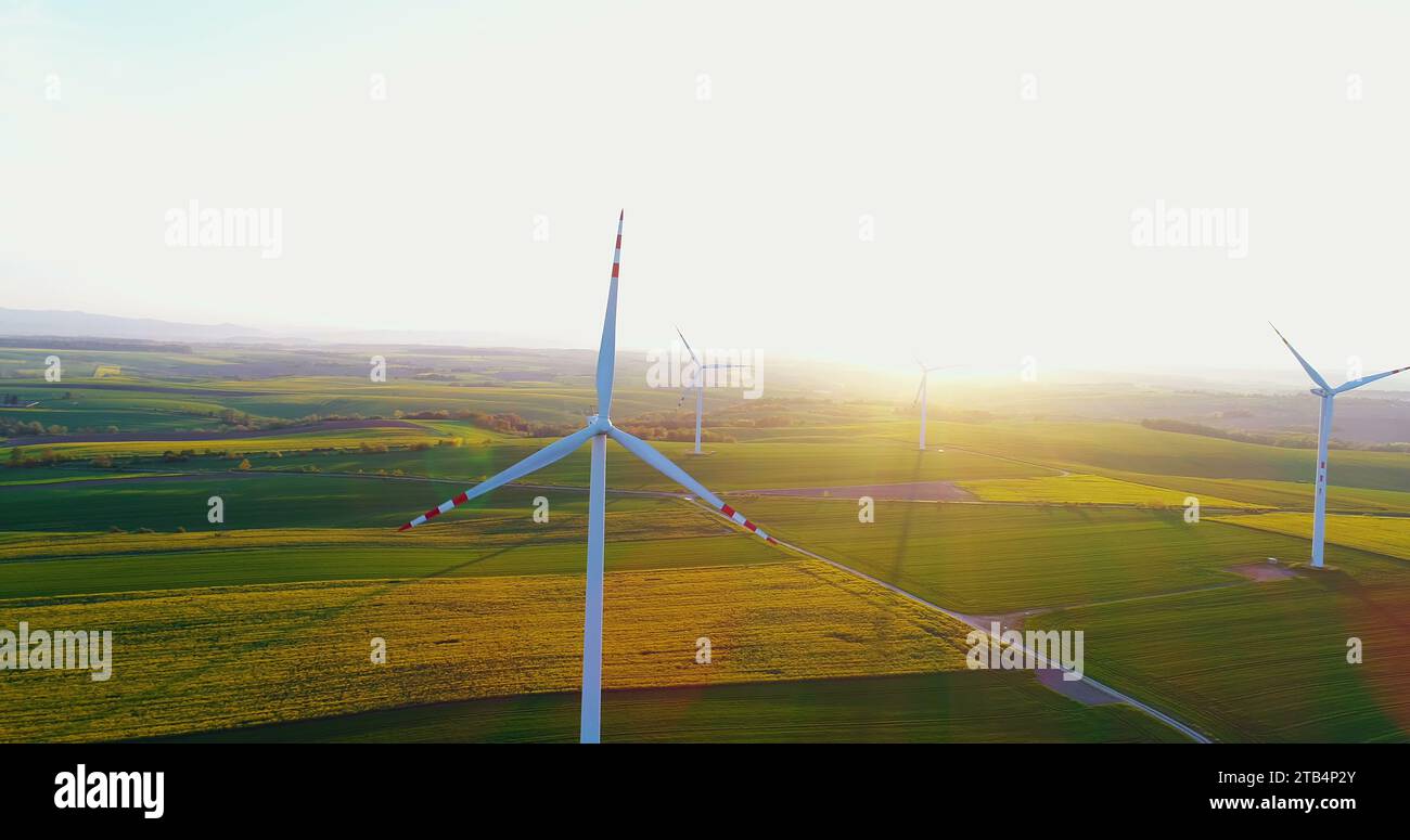 Wind Power Technology Stock Photo - Alamy