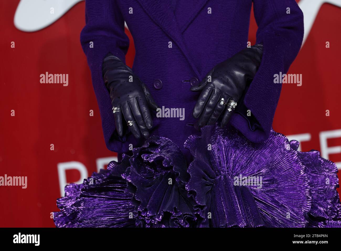 London, UK. December 4th, 2023. US dancer and singer Mette Towley ...