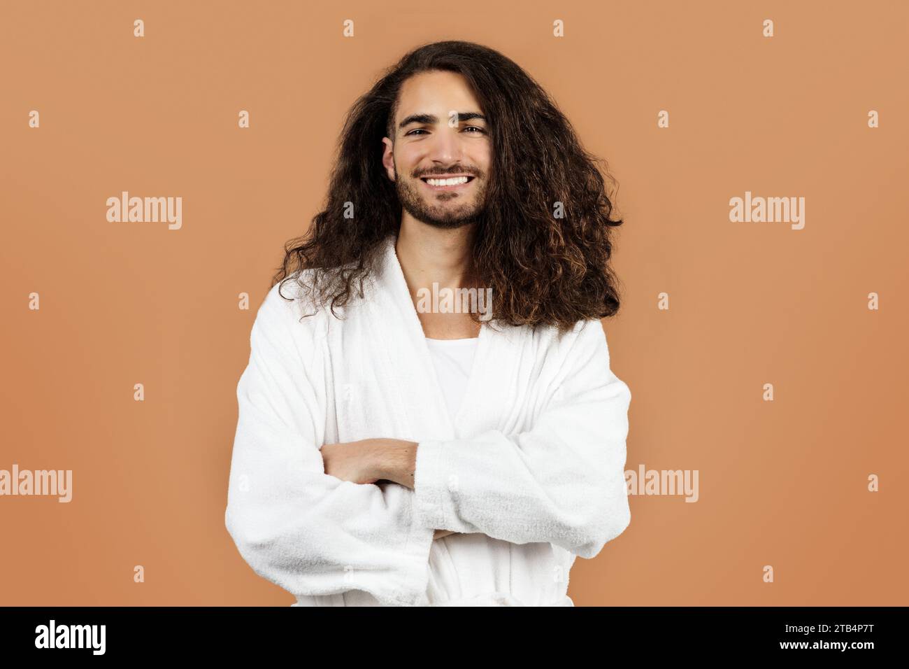 Arabic male long hair hi-res stock photography and images - Alamy