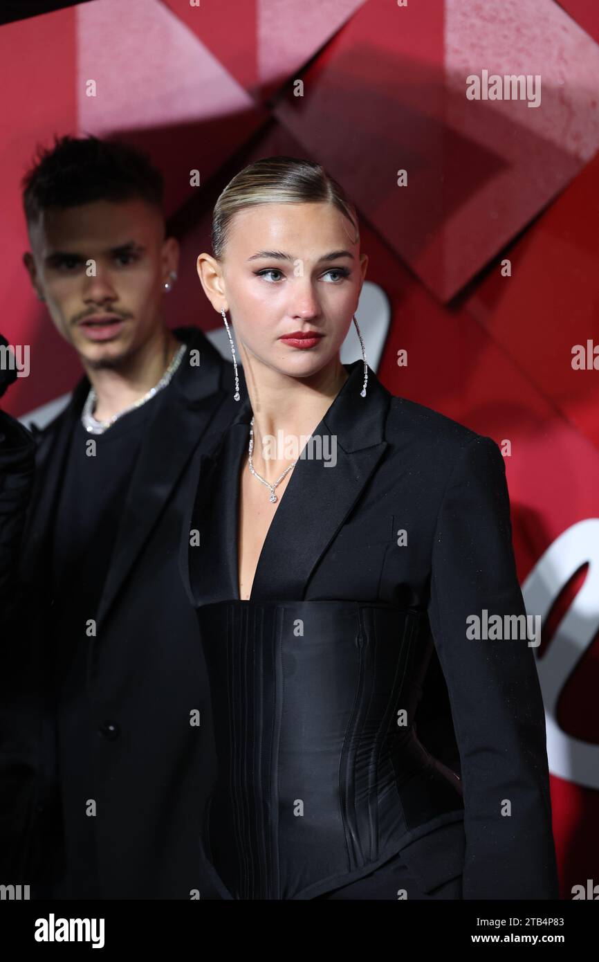 London, UK. December 4th, 2023. Mia Regan arriving at the Fashion ...