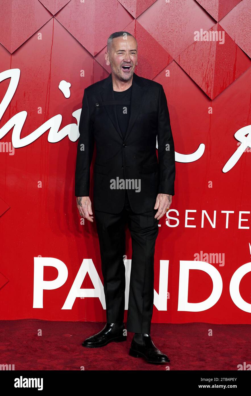 DJ Fat Tony attending the Fashion Awards 2023 presented by Pandora held ...