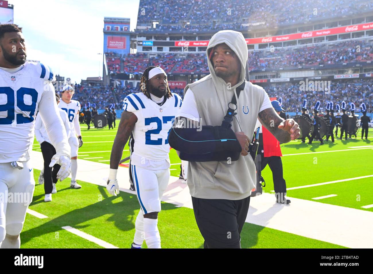 Indianapolis Colts quarterback Anthony Richardson during an NFL ...