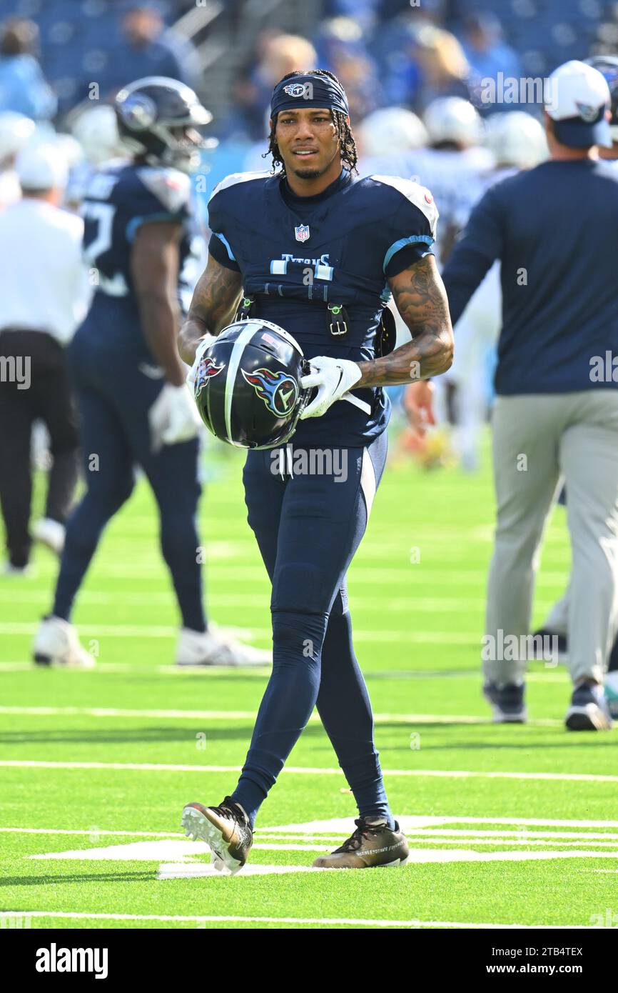 Tennessee Titans cornerback Sean Murphy-Bunting (0) before an NFL ...