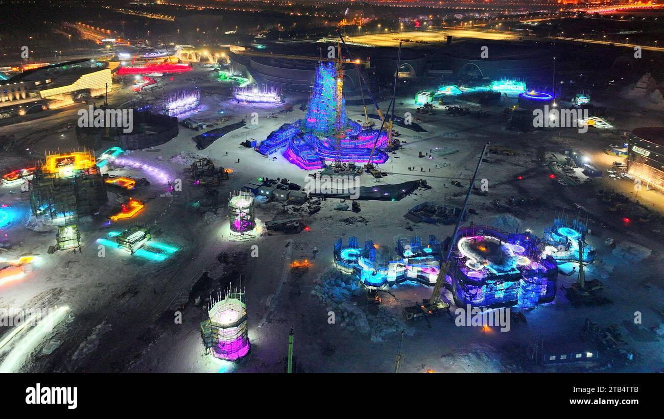 Harbin ice and snow world 2023 hi-res stock photography and images - Alamy
