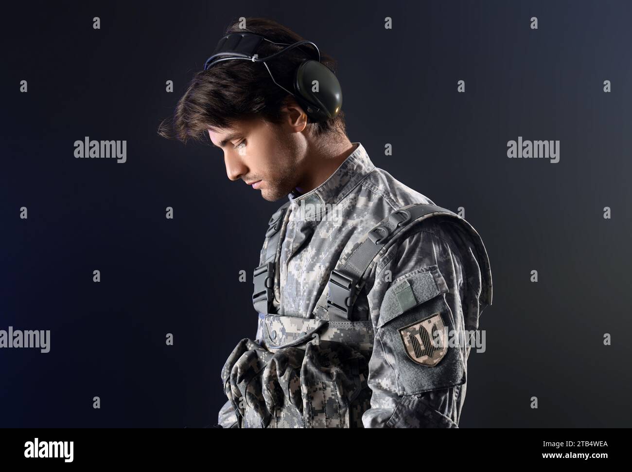 Tactical headset hi-res stock photography and images - Alamy