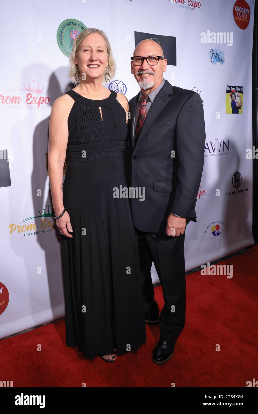 Los Angeles, California, USA. 2nd December, 2023. Maria and Jim ...