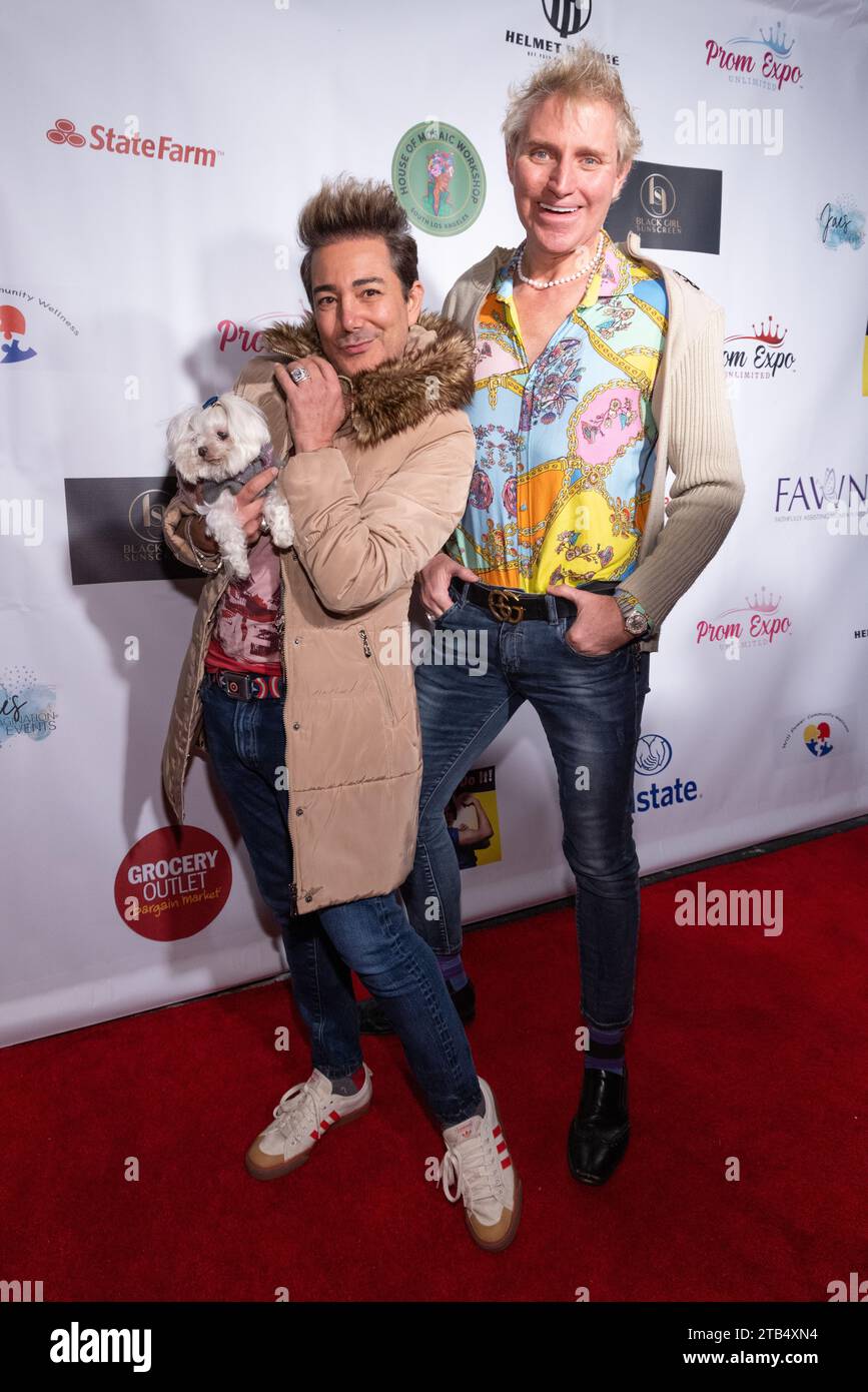 Los Angeles, California, USA. 2nd December, 2023. Pol' Atteu and Patrik ...