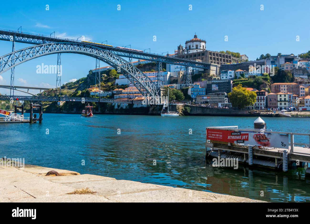 Dom luis bridge serra pilar hi-res stock photography and images - Alamy