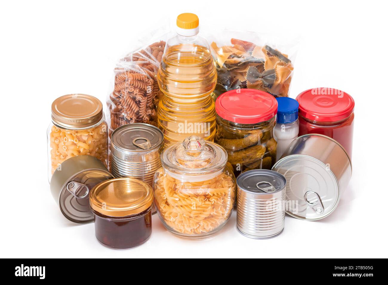 Food Reserves: Canned Food, Spaghetti, Pate, Tuna, Tomato Juice, Pasta ...