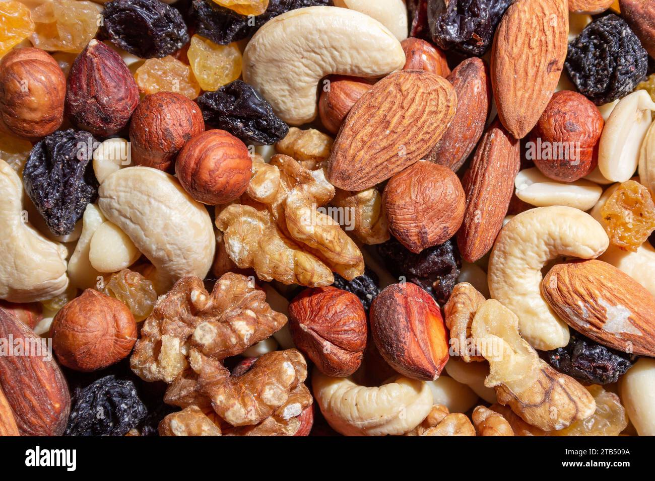Mixed Nuts: Almonds, Walnuts, Cashews, Peanuts, Hazelnuts, Dried Prunes ...