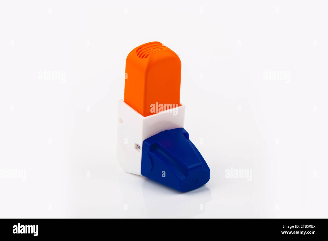 Modern inhaler isolated on white background Stock Photo - Alamy