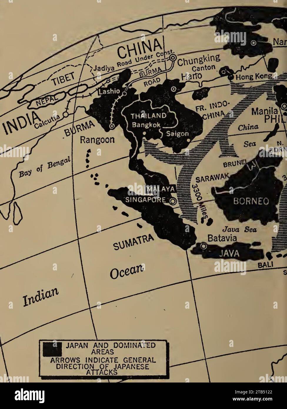 1944 map hi-res stock photography and images - Alamy