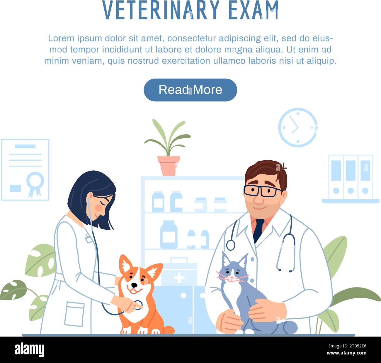 Page examination Cut Out Stock Images & Pictures - Alamy